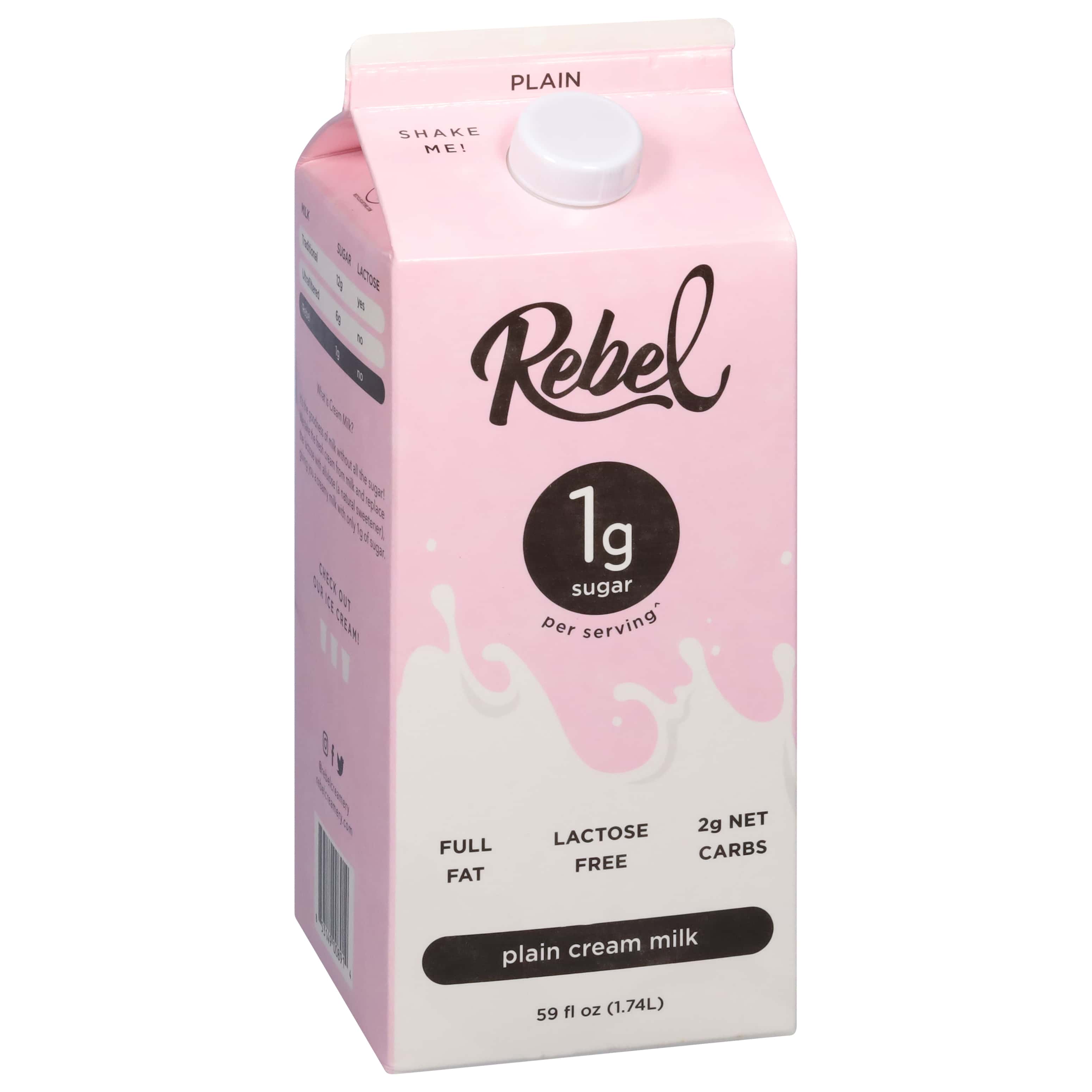 Rebel | Plain Milk – Rebel Ice Cream